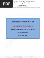 TUT 2026 Academic Calendar Overview | PDF | Academic Term