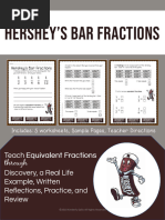Chocolate Bar Equivalent Fractions | PDF | Fraction (Mathematics ...