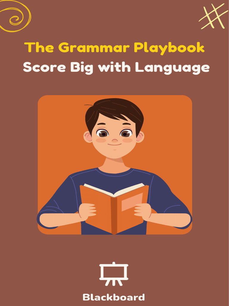 The Grammar Playbook Score Big With Language | PDF | Adjective | Noun