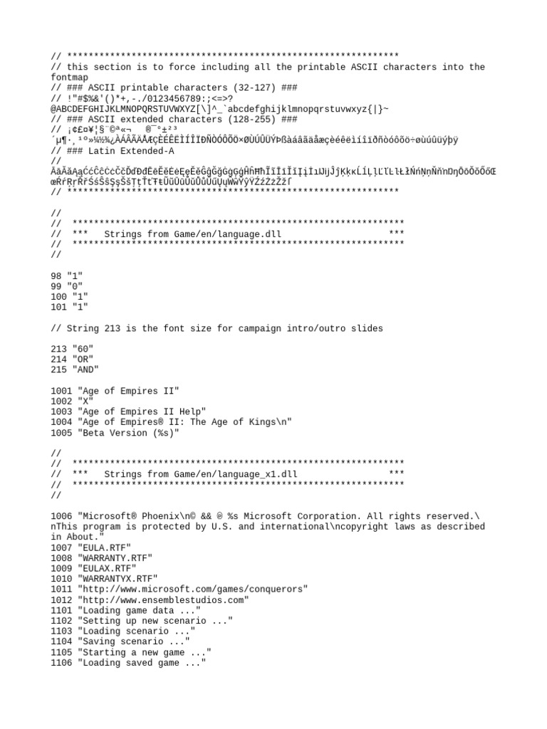 Key Value Strings Utf8 | PDF | Keyboard Shortcut