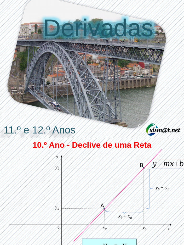 10 Introducao Derivadas 11 12 | PDF | Derivado | Conceitos matemáticos