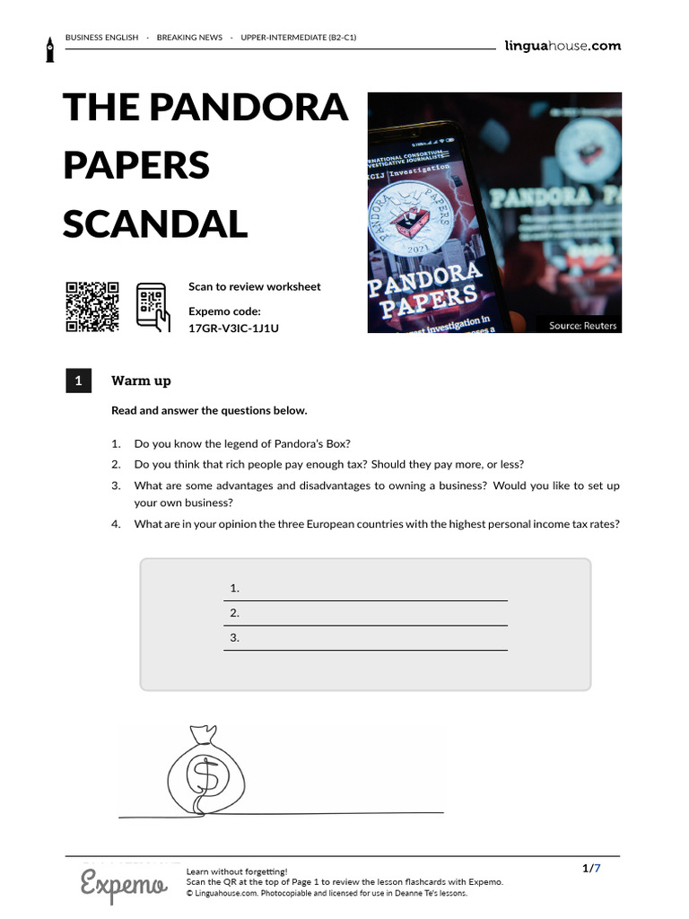 Understanding the Pandora Papers Scandal | PDF | Taxes