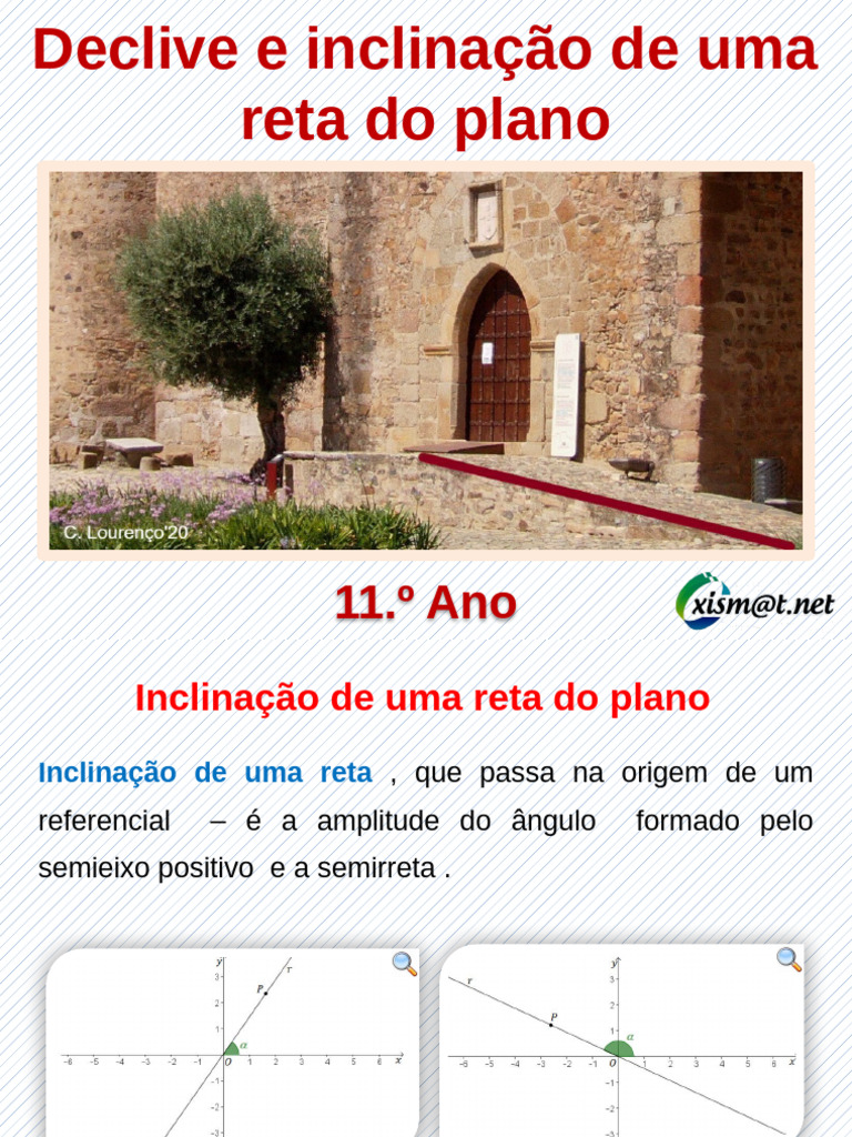 9__Declive_e_inclinacao_de_uma_reta_do_plano_11_ | PDF