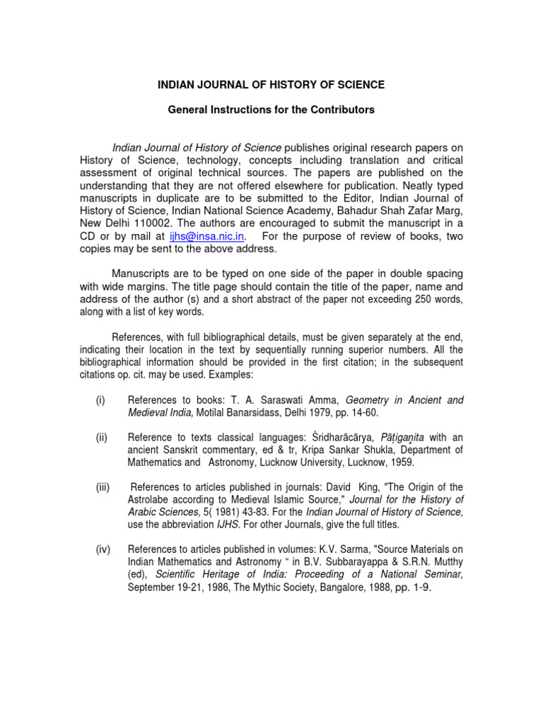 Ijhs | PDF | History Of Science | Science