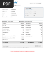 June Salary Slip | PDF