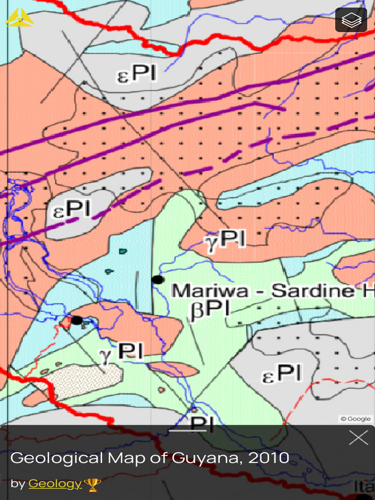 Geological Map of Guyana, 2010 | PDF