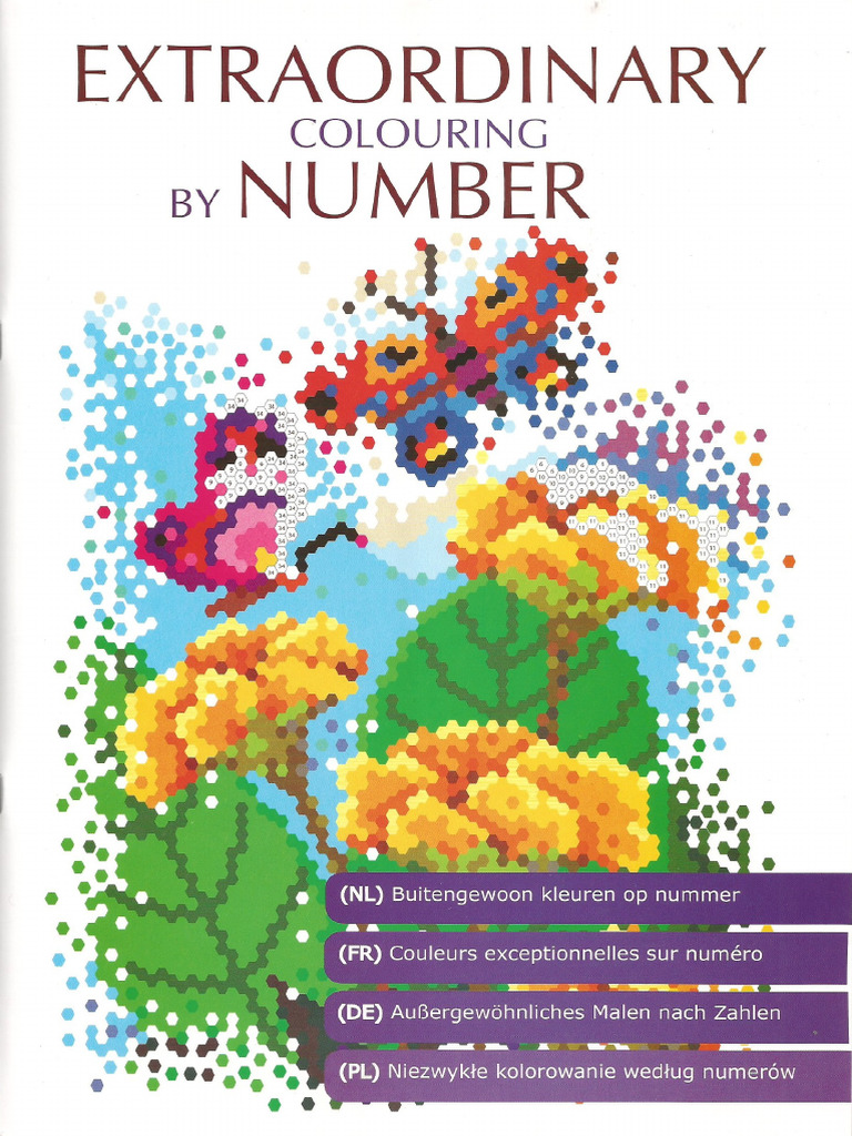 CYDEM Extraordinary Colouring by Number - Pixel - 240223 - 014348 | PDF