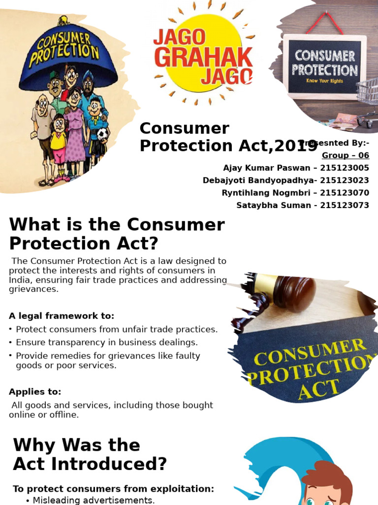 Overview of the Consumer Protection Act | PDF | Consumer Protection ...