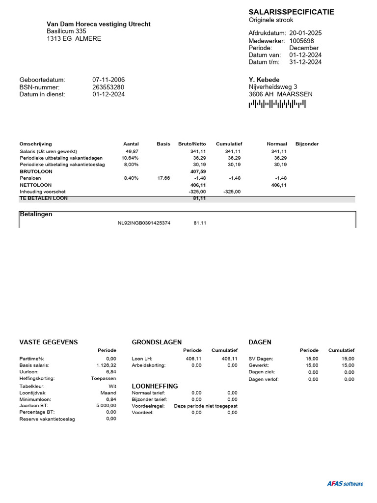 Loonstrook 12-2024 | PDF