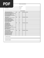 Rasier Vehicle Inspection Form R4 | PDF | Vehicles | Product Introductions