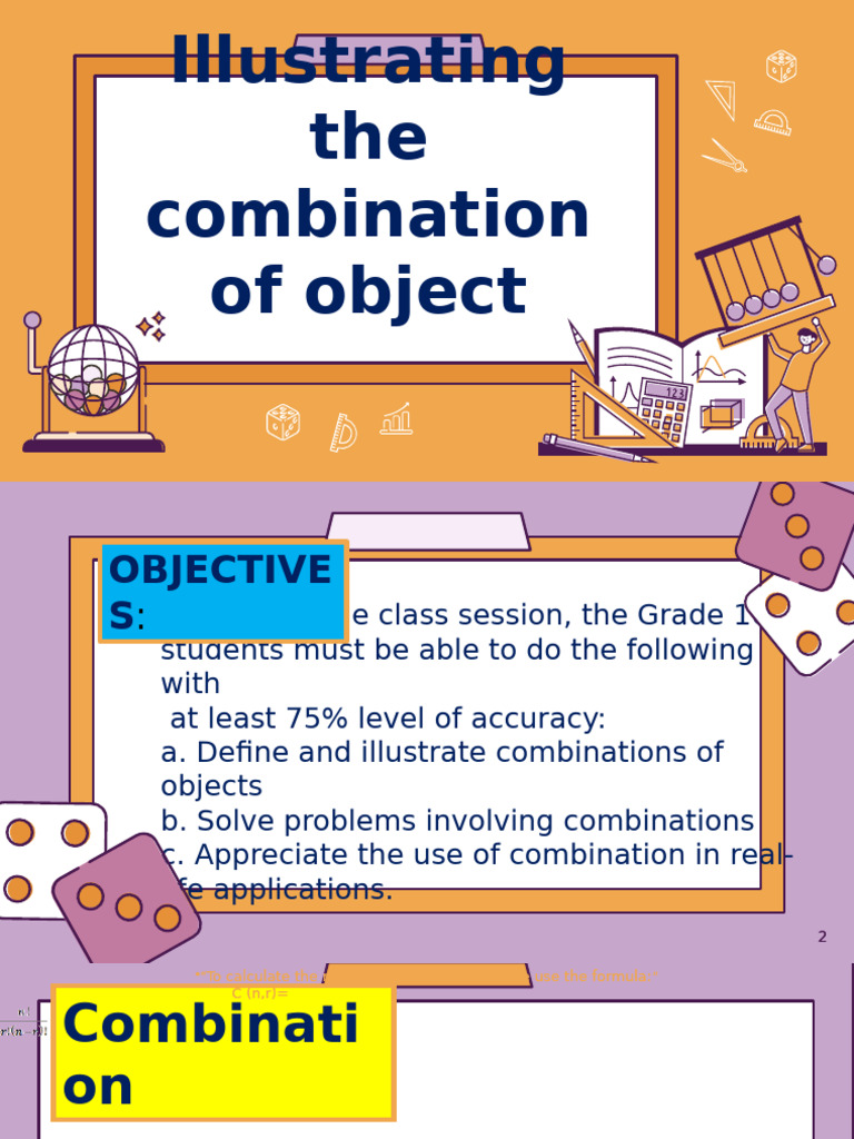 Illustrtating Combination PPT 3 | PDF | Mathematics | Mathematical Concepts