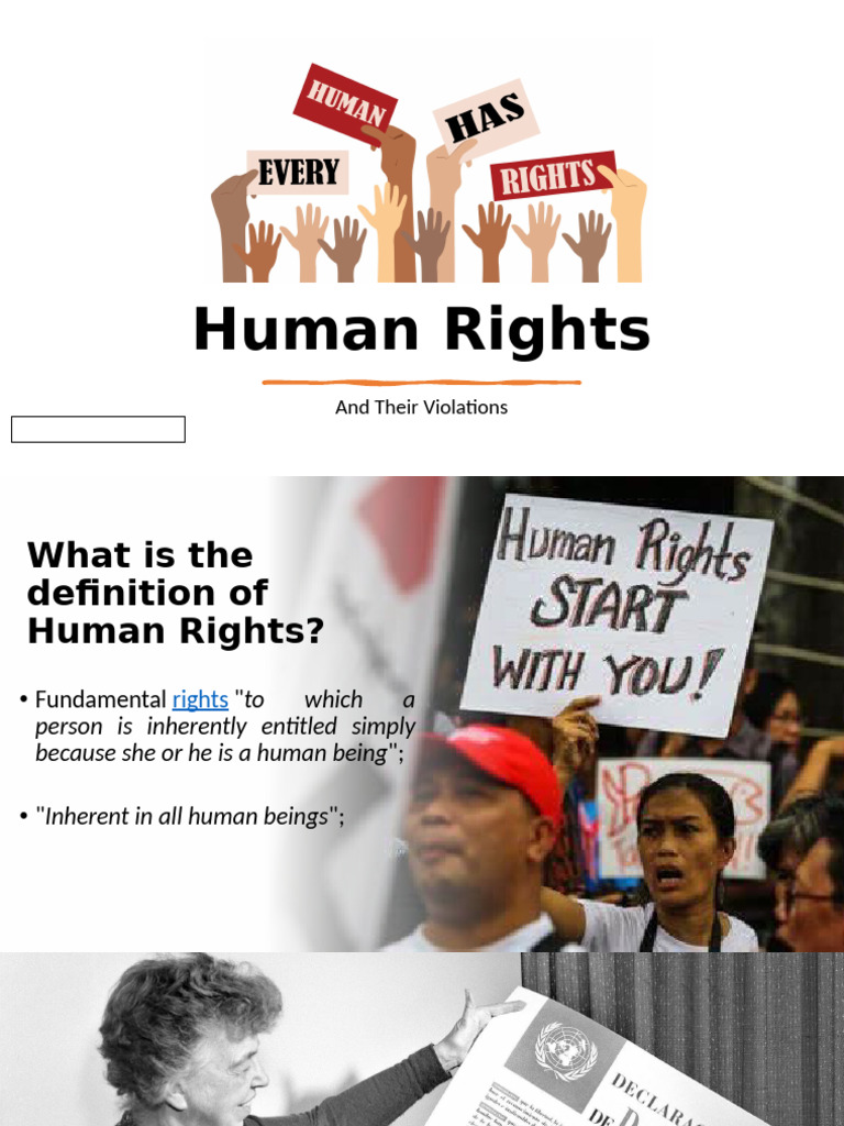 Human Rights and their Violations | PDF