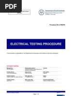 Electrical Test Procedure | PDF | Electrical Connector | Electrical ...