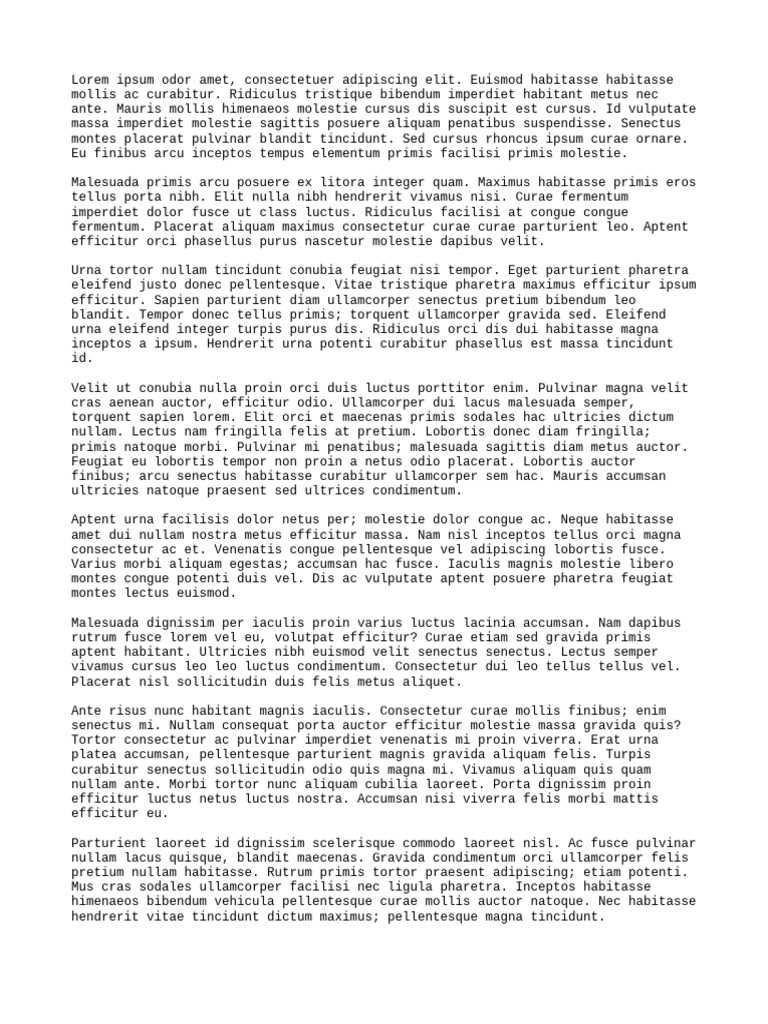 Random Lorem Ipsum | PDF