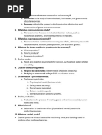 CSEC Economics Syllabus Overview | PDF | Supply And Demand | Balance Of ...