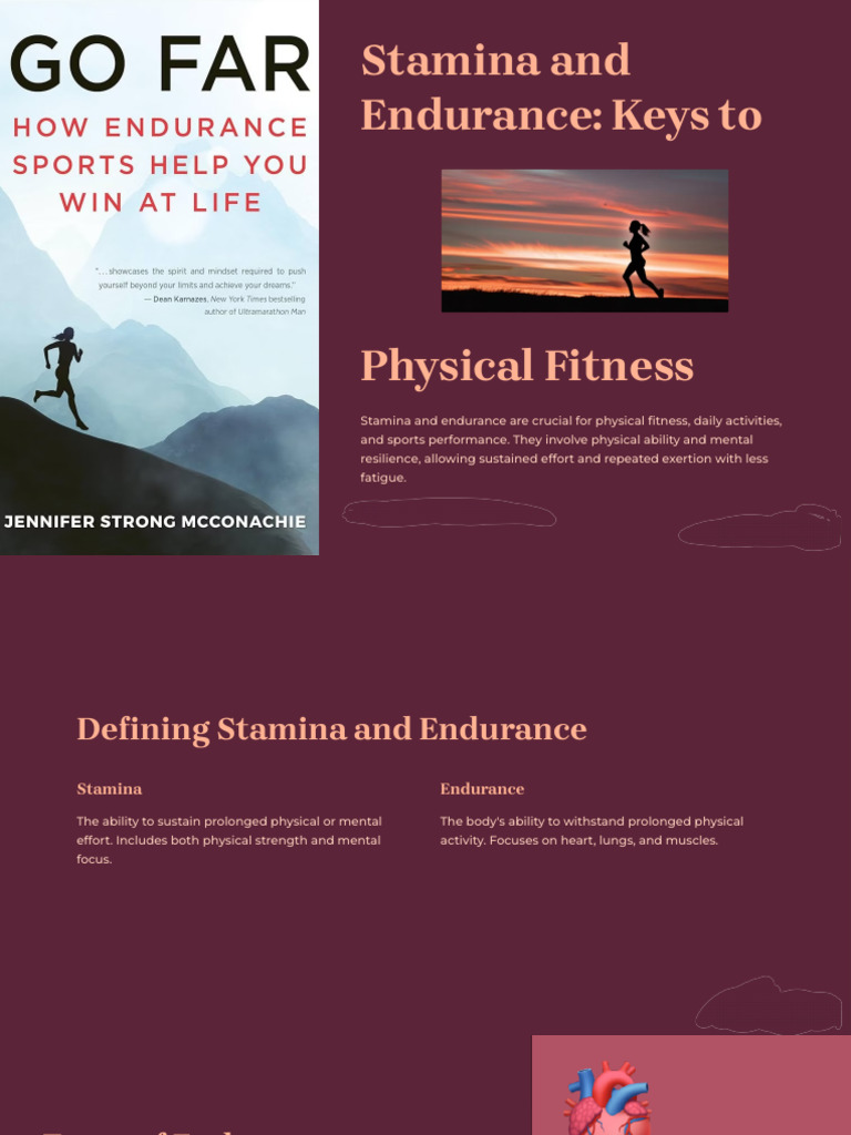 Boosting Stamina and Endurance for Fitness | PDF | Endurance | Physical ...