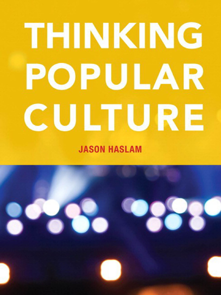 Exploring Popular Culture Theories | PDF | Analysis | Theory