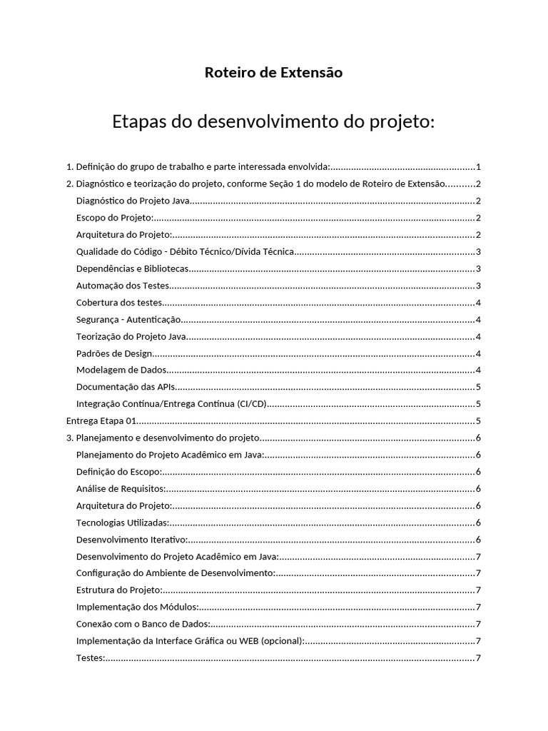Modulo - 01 - Roteiro de Extens O-Java | PDF | Model-View – Controller ...