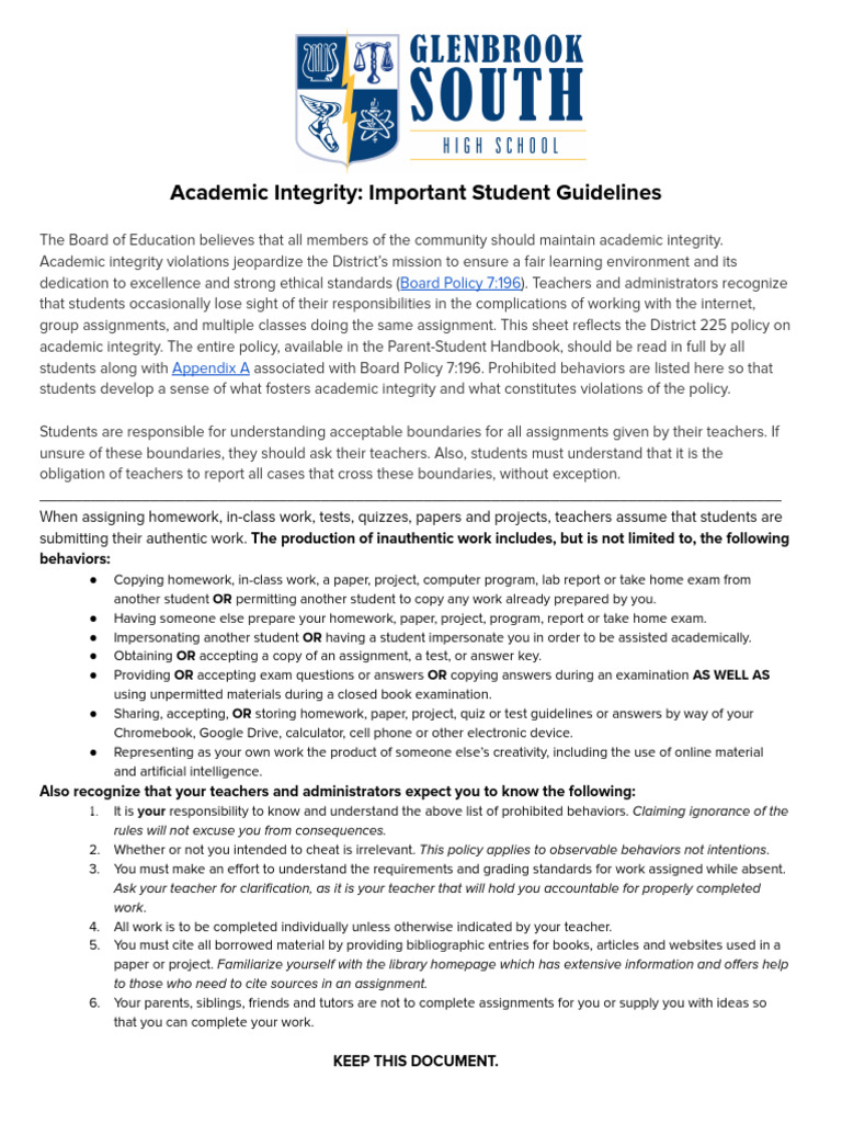 Kami Export - Tsogjavkhlan Khaliunbaatar - Acad Integrity- Student Handout 2023 (1) | PDF ...