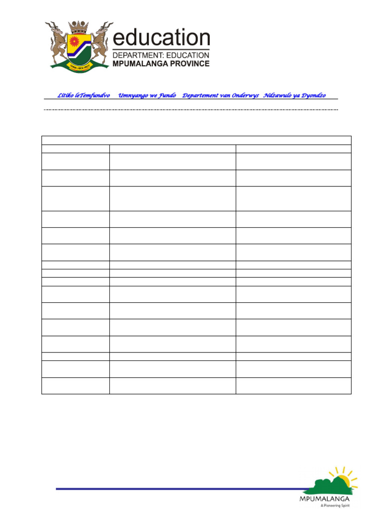 June Exam Timetable for Grades 8-12 | PDF | Science