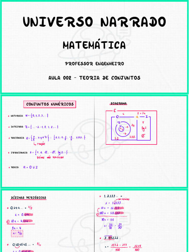 Teoria de Conjuntos na Matemática | PDF | Conjunto (Matemática ...
