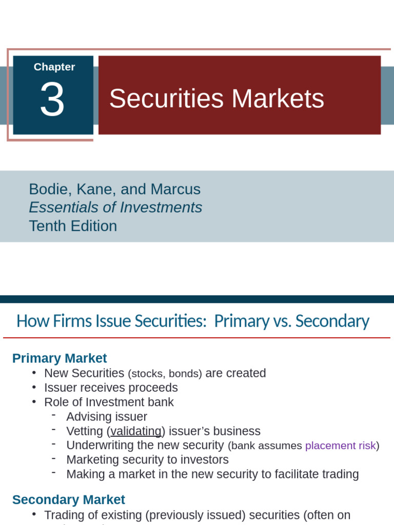 BKM Chapter-3 Spring 2025 | PDF | Short (Finance) | Margin (Finance)