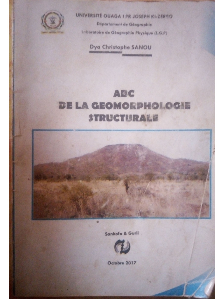 ABC de La GÉOMORPHOLOGIE STRUCTURAL. Maresayouba@ | PDF