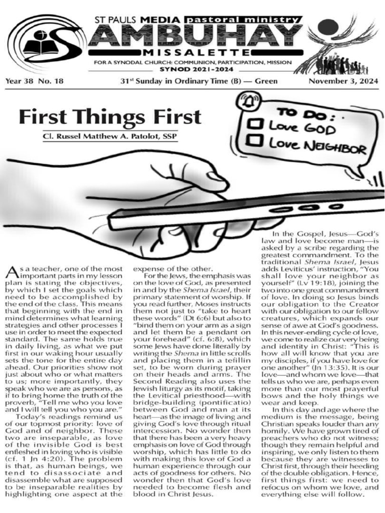 Sambuhay (November 3, 2024) | PDF