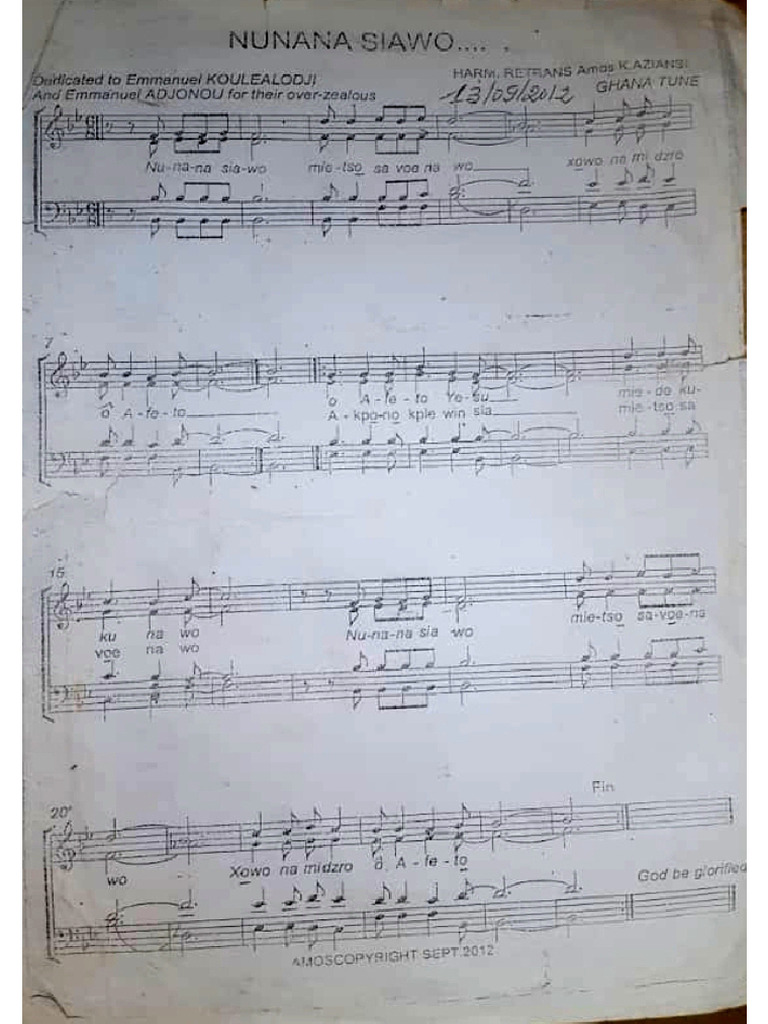 Nunana Siawo | PDF