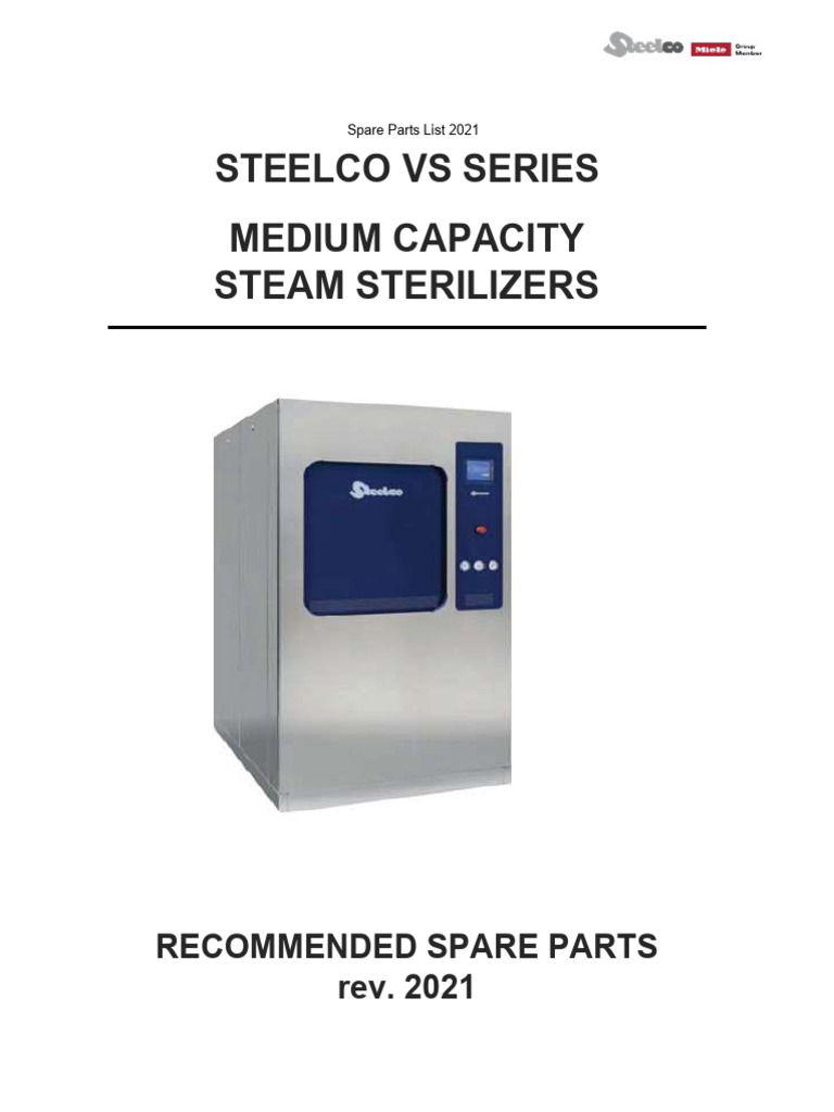 VS 4 - 12 Recommended Spare Parts List 2021 - Rev 1 | PDF | Plastic
