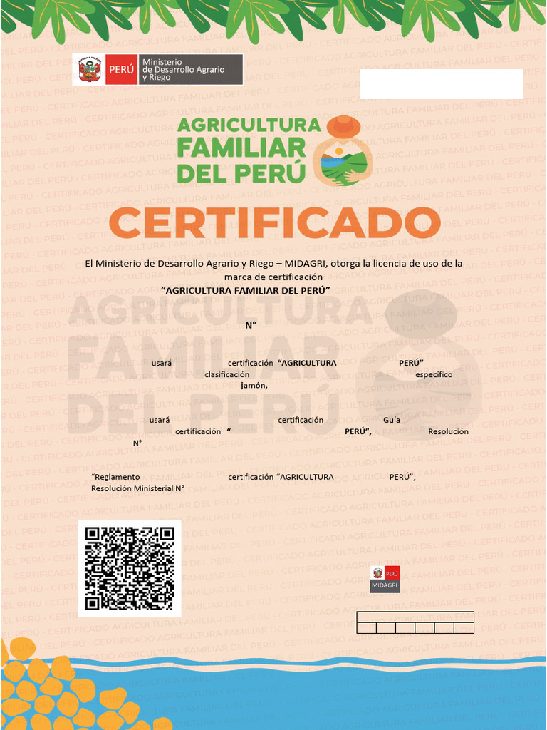 Certificado 00623-2025-Mcaf-Midagri - 20611559934 ( - 250203 - 144809 | PDF