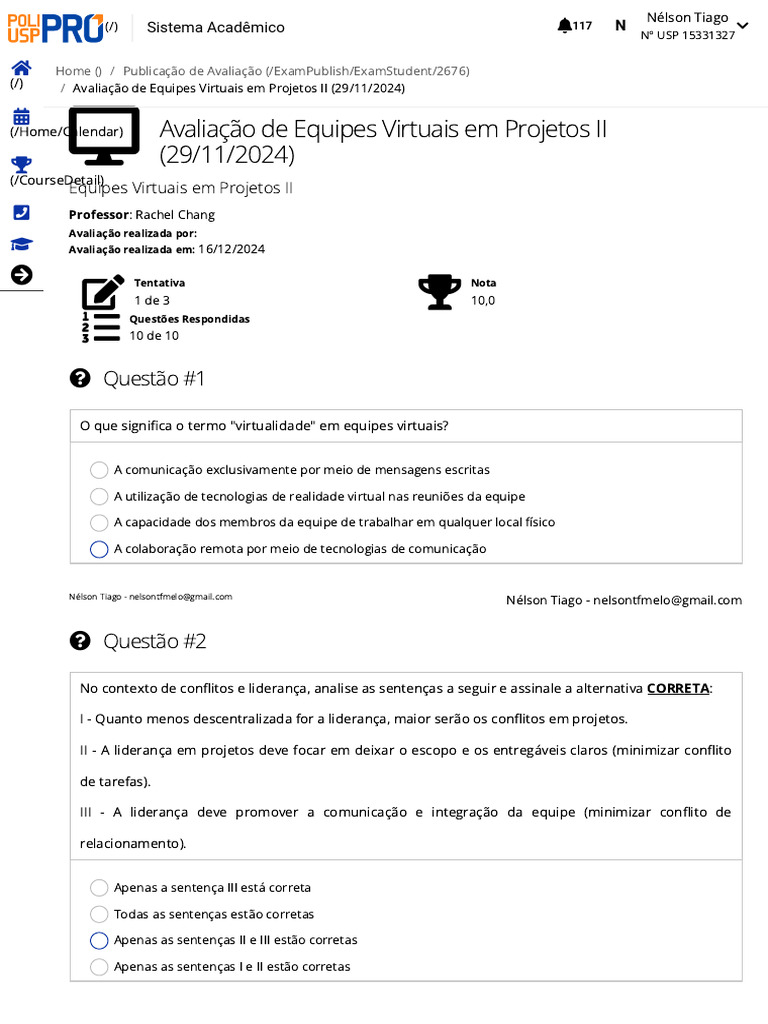 POLI USP PRO Avaliação de Equipes Virtuais em Projetos II (29_11_2024 ...