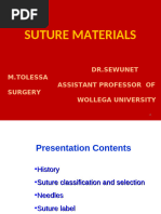 Ethicon Suture Chart | PDF | Surgical Suture | Surgery