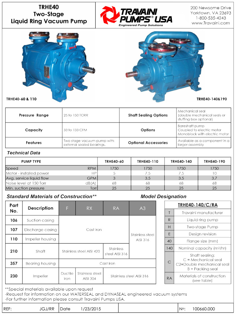 TRH 40 Cut Sheet | PDF