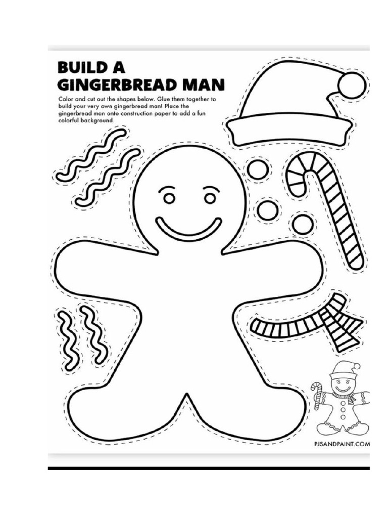 Actividad de Muñeco de Jengibre | PDF