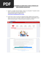 Diptico RETCC | PDF | Documento de identidad