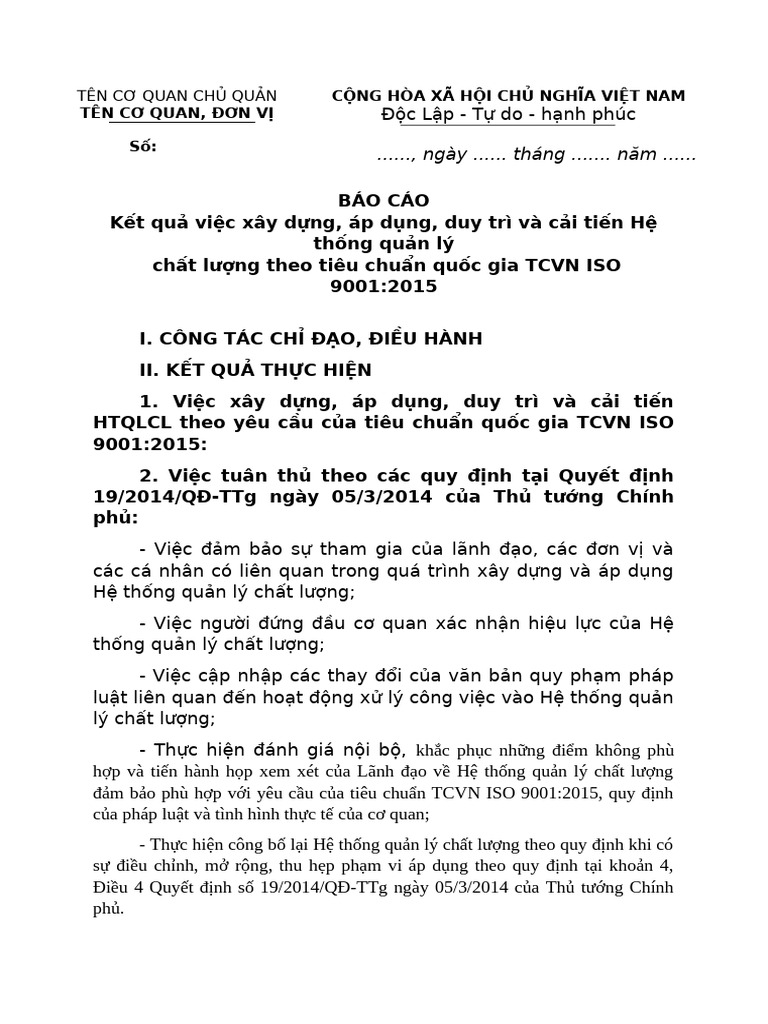 ngày ...... tháng ....... năm ...... : Tên Cơ Quan Chủ Quản | PDF