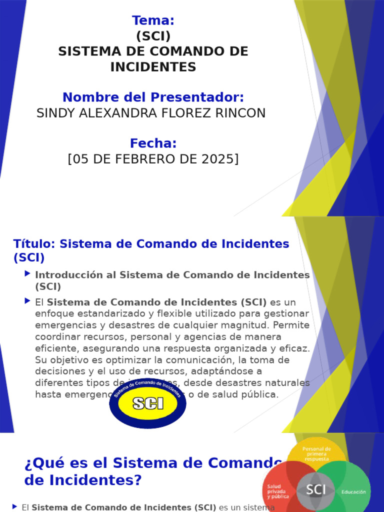 Tema Sci Diapositivas | PDF