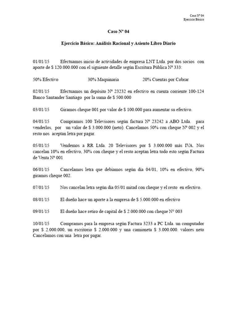 Caso Practico 4 | PDF