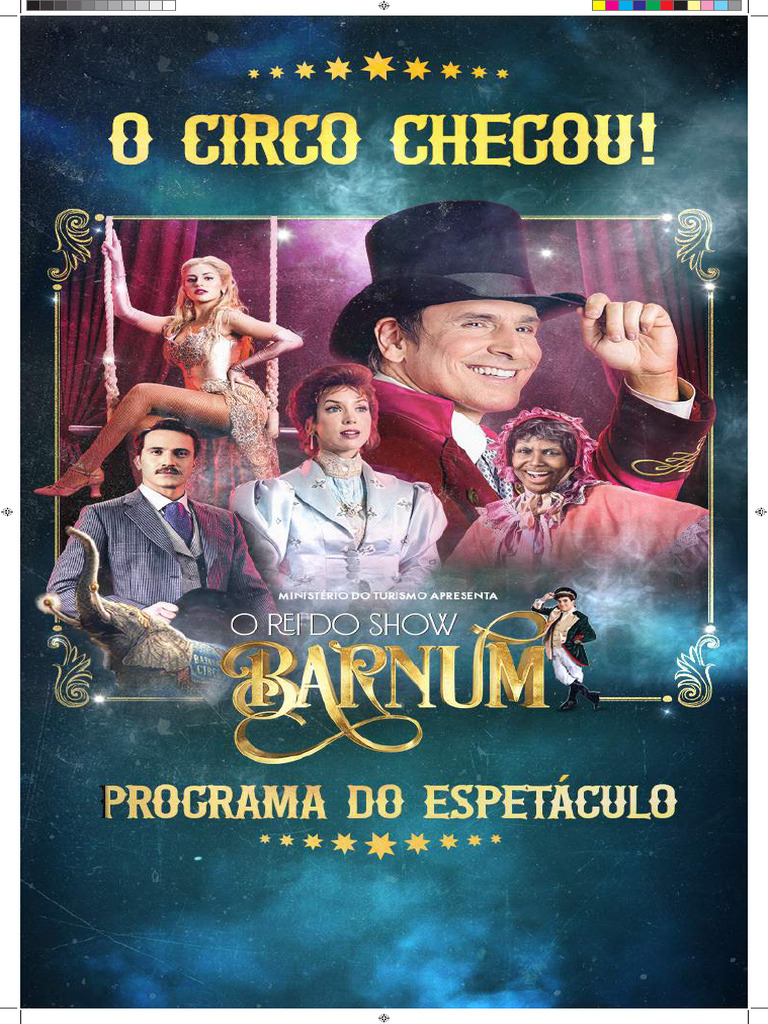 Playbill do Espetáculo Barnum Brasil | PDF