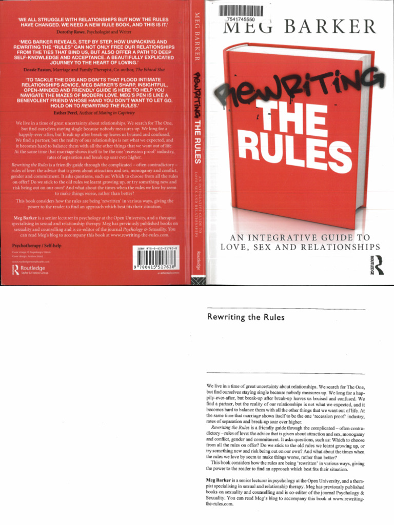 Meg Barker Rewriting The Rules | PDF