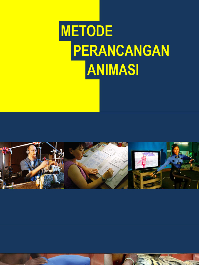 TEORI ANIMASI-Metode Perancangan Animasi | PDF