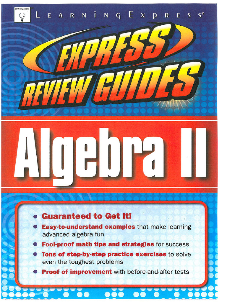 Express Algebra II | PDF | Numbers | Algebra