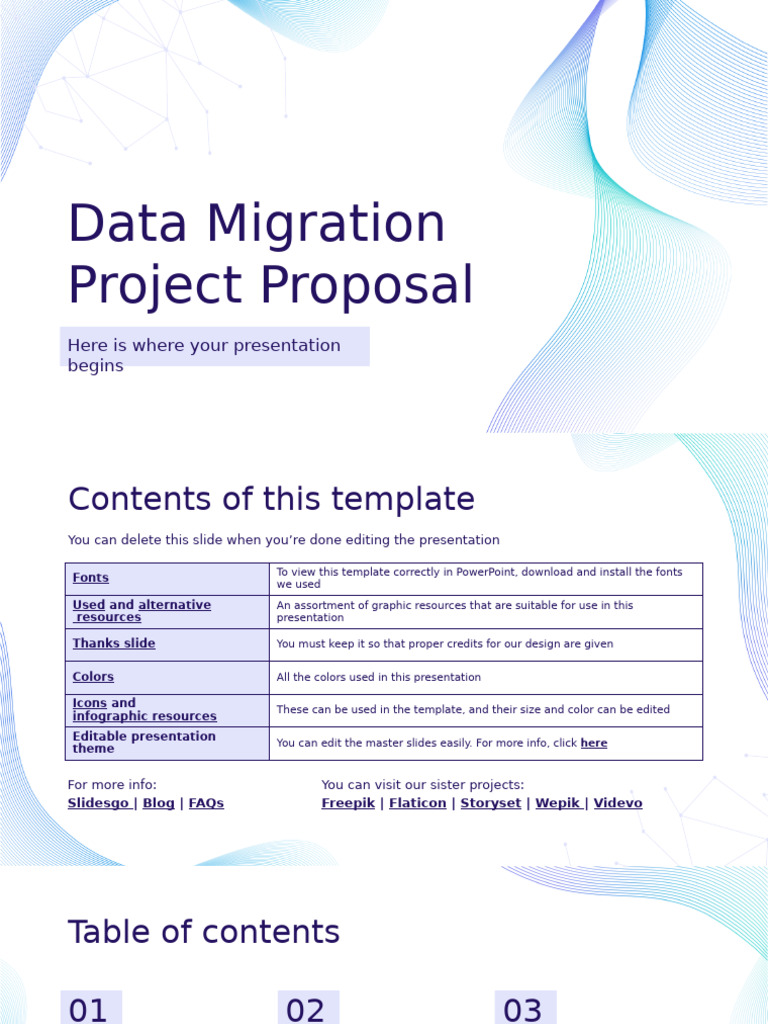 Data Migration Project Proposal by Slidesgo | PDF | Expense | Budget