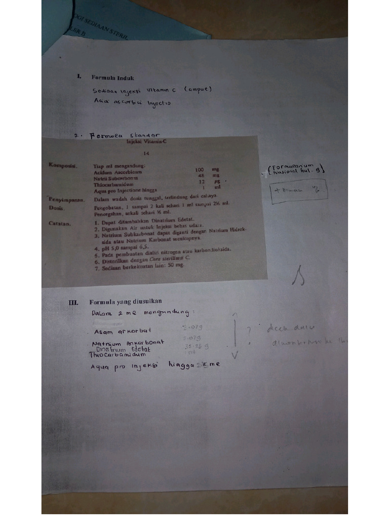 Sediaan Ampul Vit. C - Kel.2 | PDF