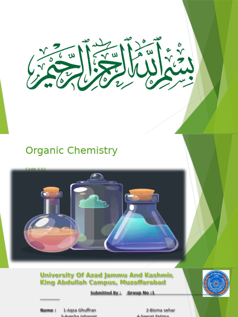 Organic Chemistry Group 1 | PDF | Chemical Bond | Ion
