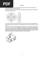 Sectioning in Engineering Drawing | PDF | Drawing | Technical Drawing
