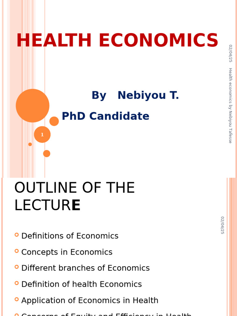1introduction to Health Economics | PDF | Economics | Microeconomics