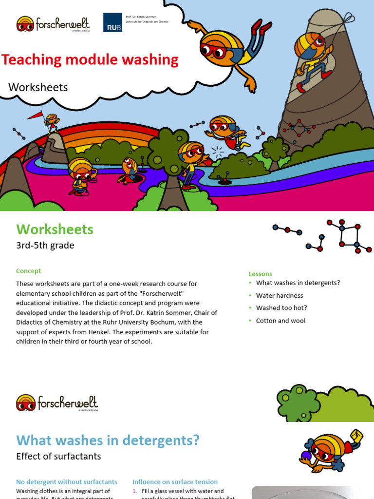 teachingmodule-washing | PDF | Materials