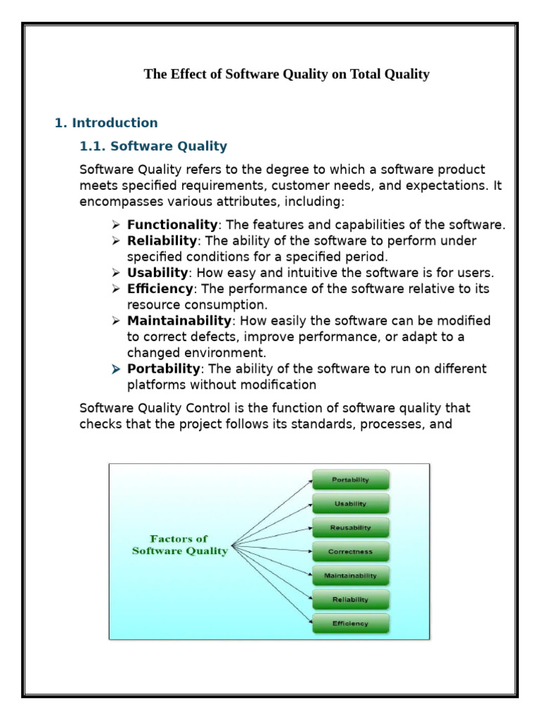 Total Quality (Amira Youssef Mahrous) | PDF | Software Quality | Quality (Business)